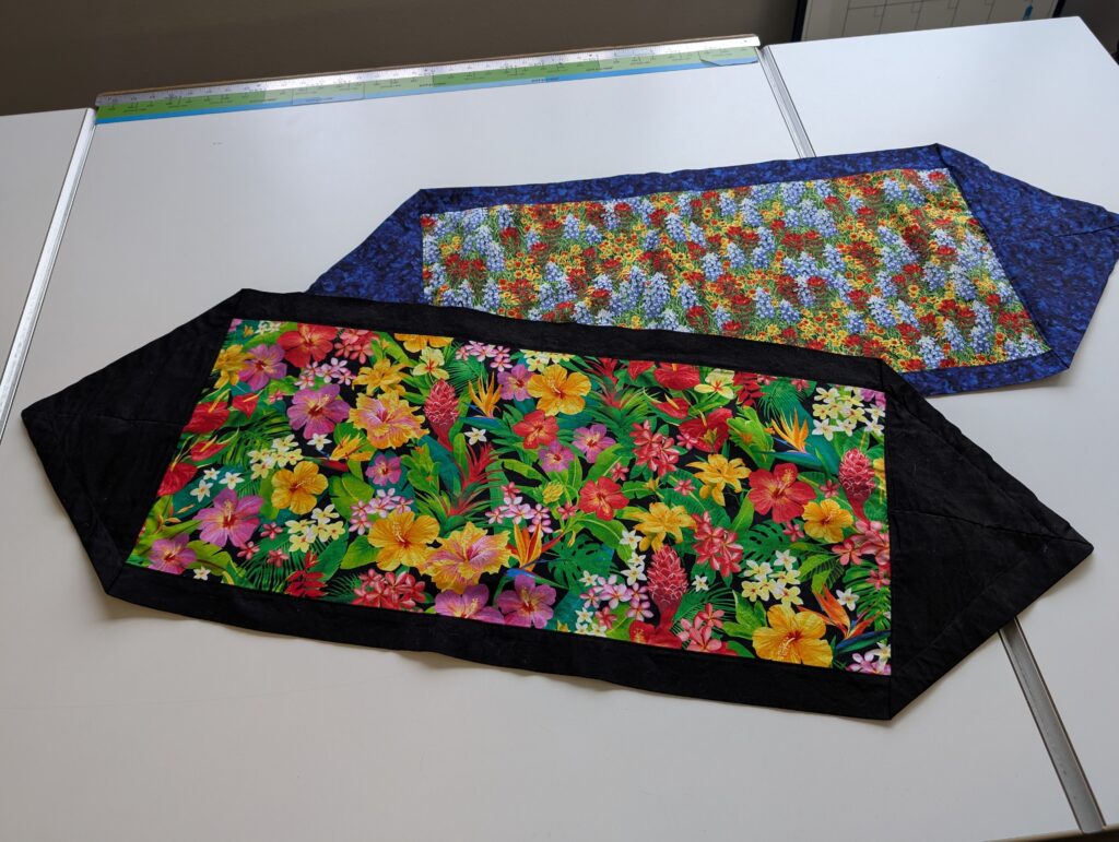 Beginner Sewing – Make a Table Runner – Winter Solstice Sewing and Crafts